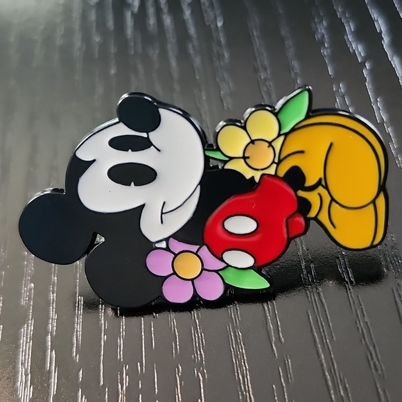 Disney | Jewelry | Disneys Mickey Mouse Inspired Enamel Pin | Poshmark
